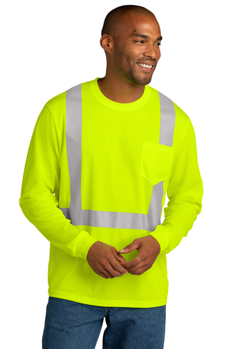 CS201 ANSI 107 Class 2 Mesh Long Sleeve Tee - Meras