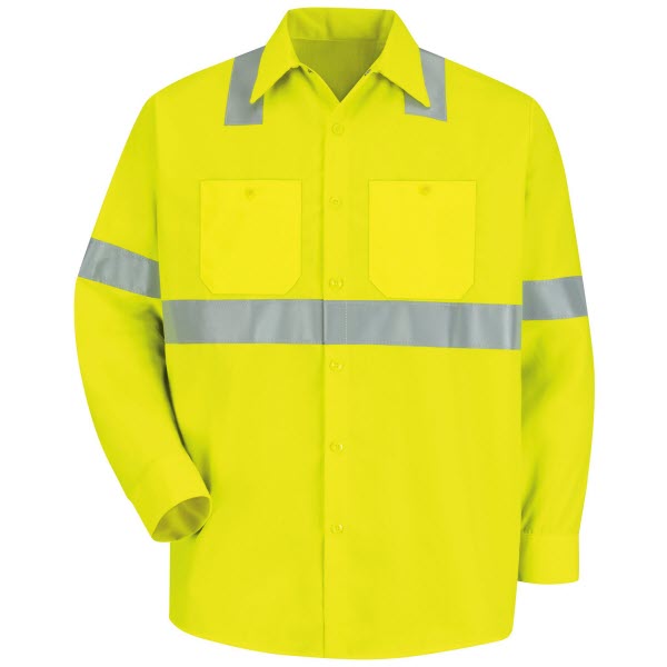 SS14HV Class 2 Work Shirt Long Sleeve - Meras